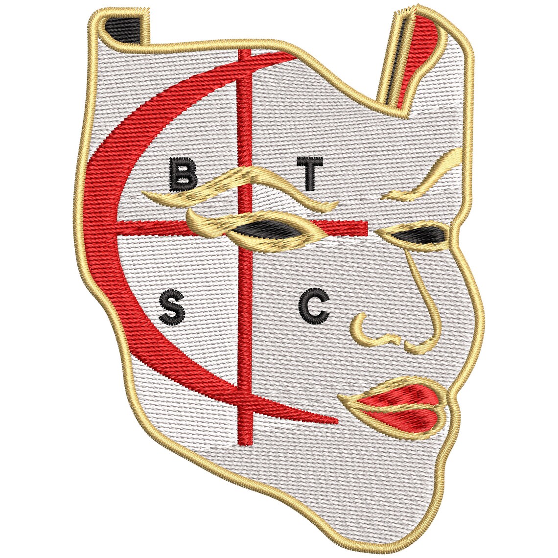 Council of Crusaders BTSC Mask - Embroidery Design Digital File- 3x4 ...