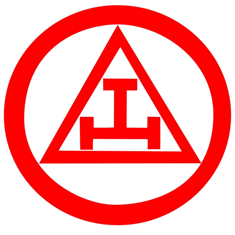 York Rite Triple Tau - Silhouette and Cricut Cut Files - SVG, JPG, PNG ...
