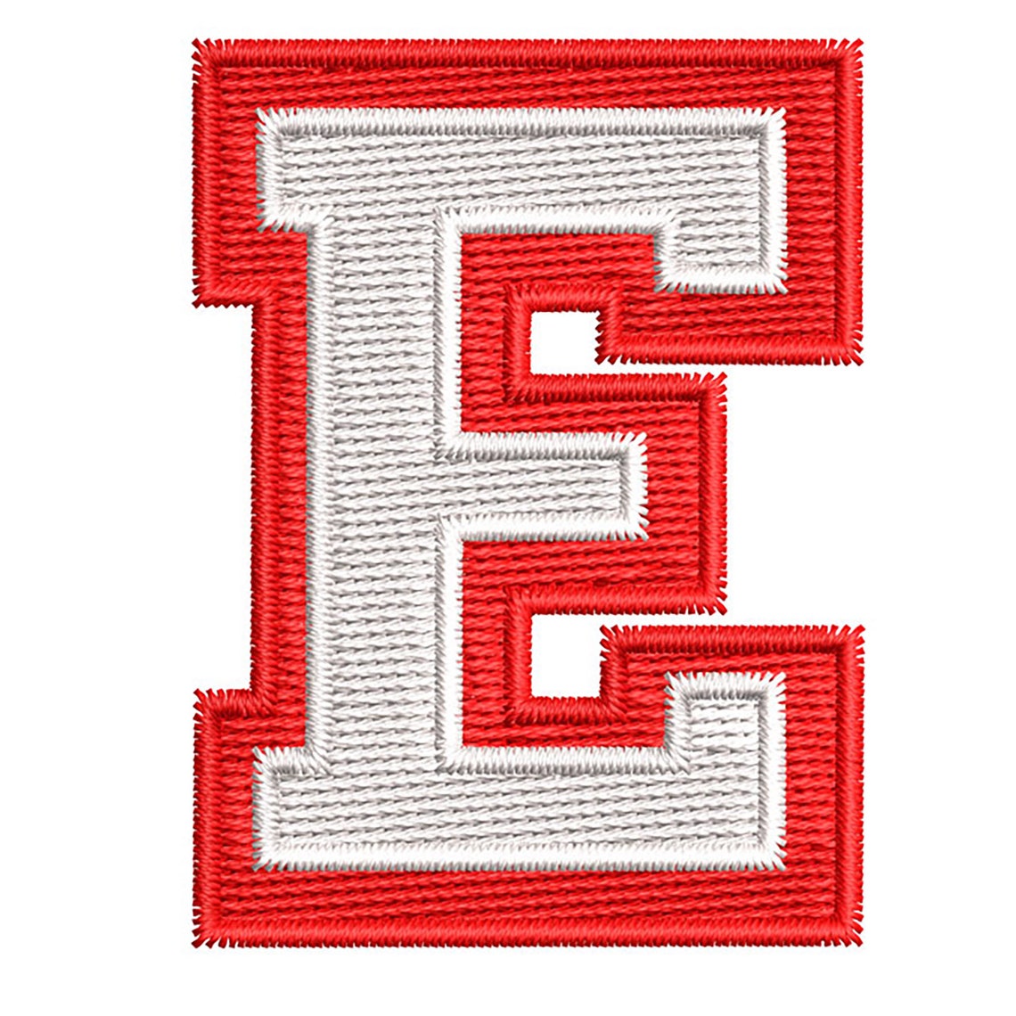 OES e Filled Letter Digital Machine Embroidery | Etsy