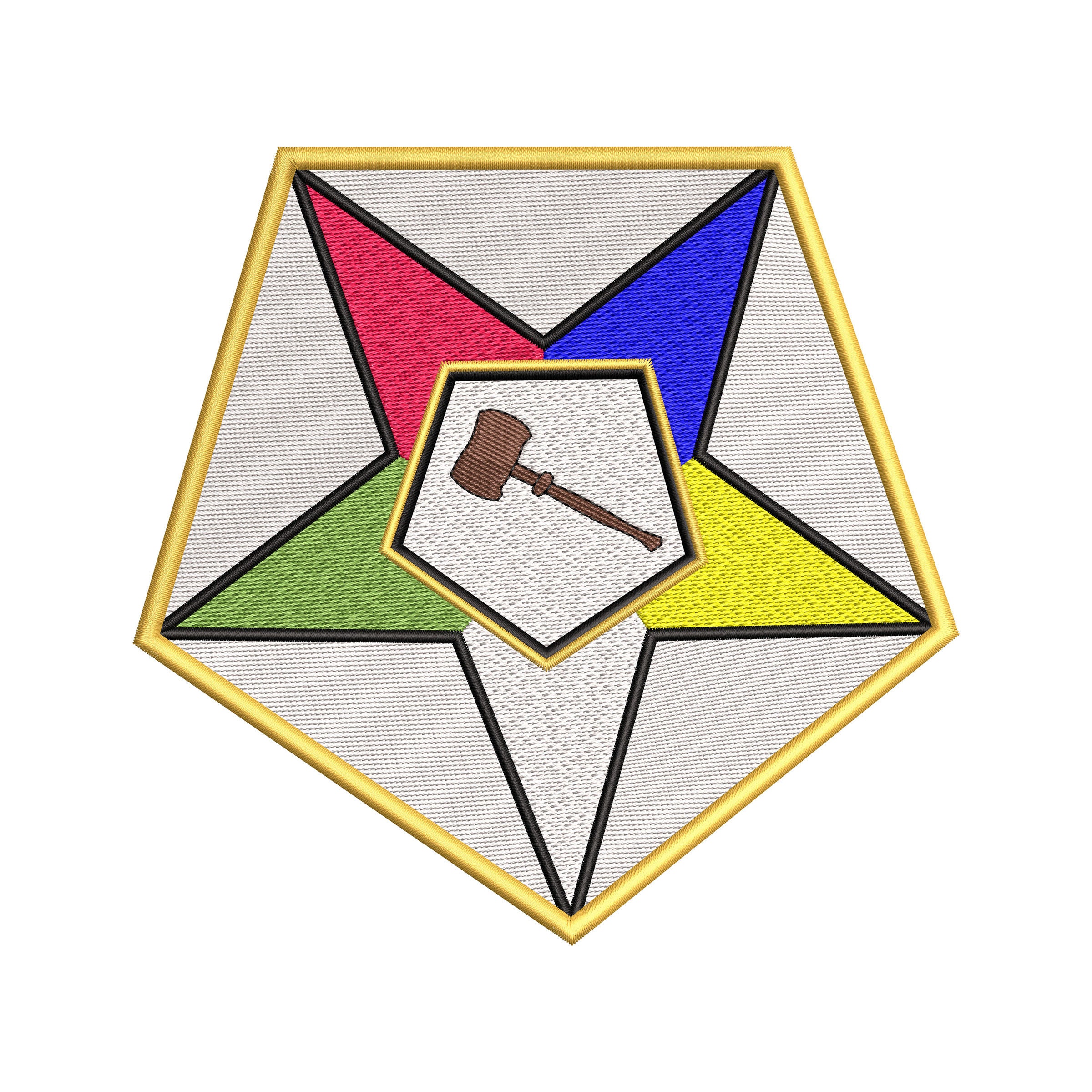 O.E.S. Worthy Grand Matron Emblem Digital Machine Embroidery - Etsy