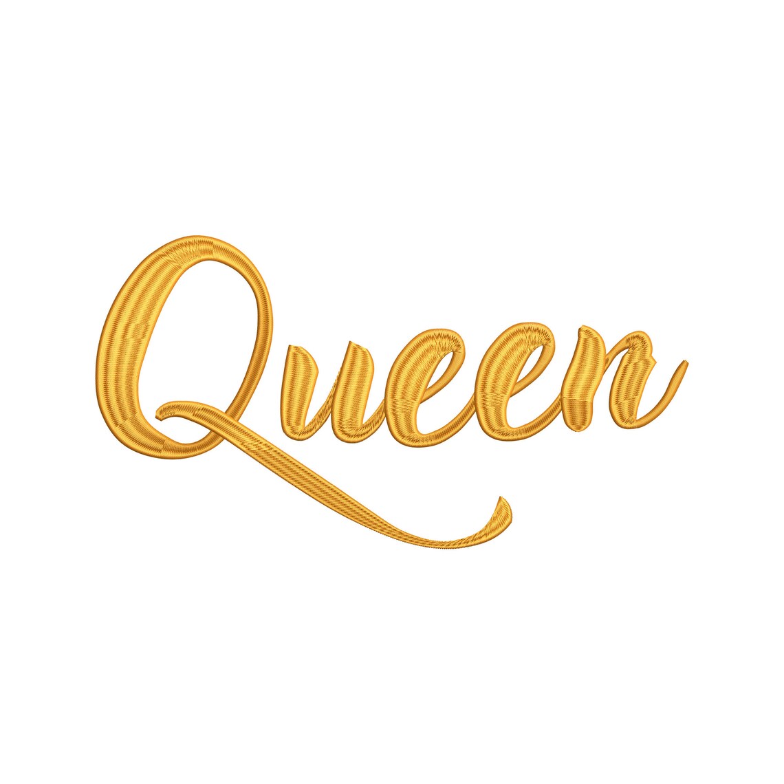 Queen- Digital Machine Embroidery Design - 2x3, 3x4, 3x5, 4x6, 4x7, 5x8 ...