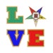 OES Love Applique Digital Machine Embroidery Design 6x6, 7x7, 8x8, 9x9 ...