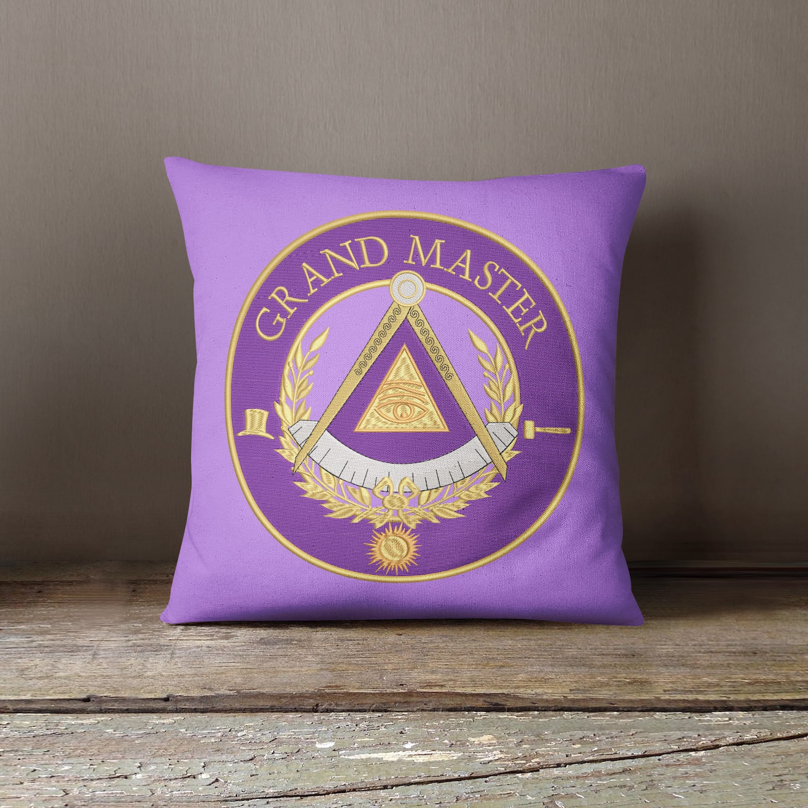Grand Master Emblem Square and Compasses With the Rocker digital ...