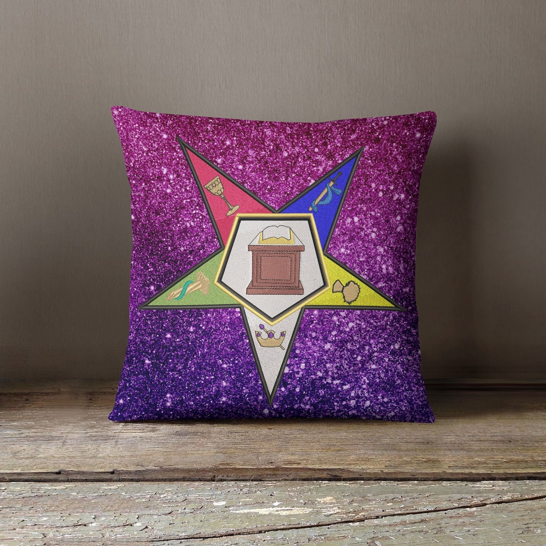 OES Star With Altar and Emblems - Digital Machine Embroidery Design ...