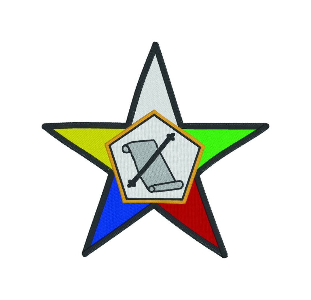 New York Eastern Star Entire (18 Designs) Chapter - 18 Embroidery ...