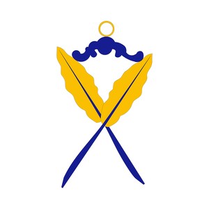 Lodge Secretary Crossed Pens SVG - Silhouette & Cricut Cut Files - Jpeg ...