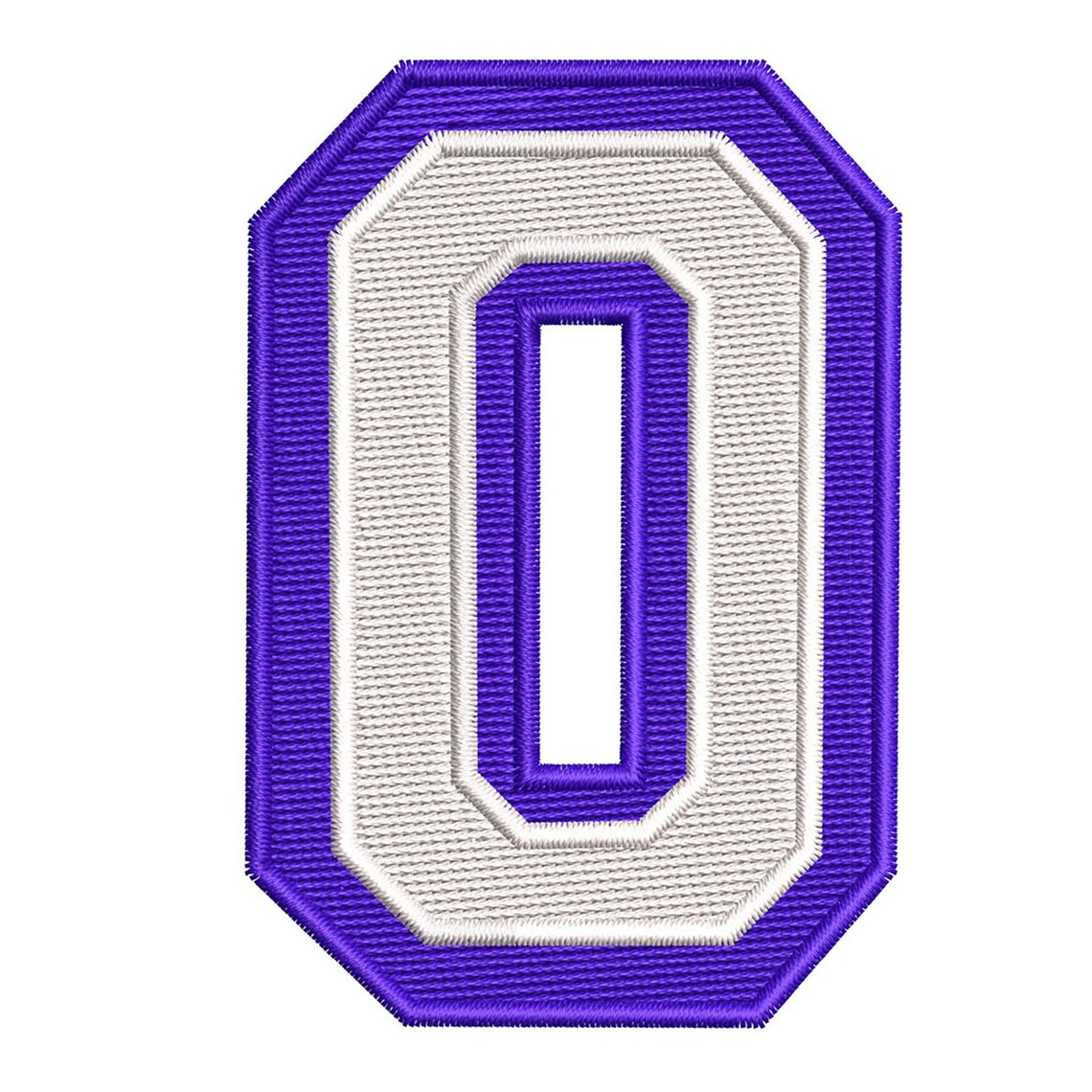 OES "o" Filled Letter - Digital Machine Embroidery Design - 2x2, 3x3 ...