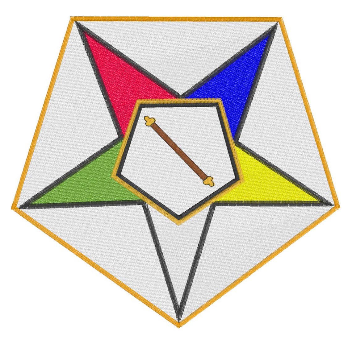 O.E.S. Associate Grand Conductress Emblem Embroidery Design | Etsy