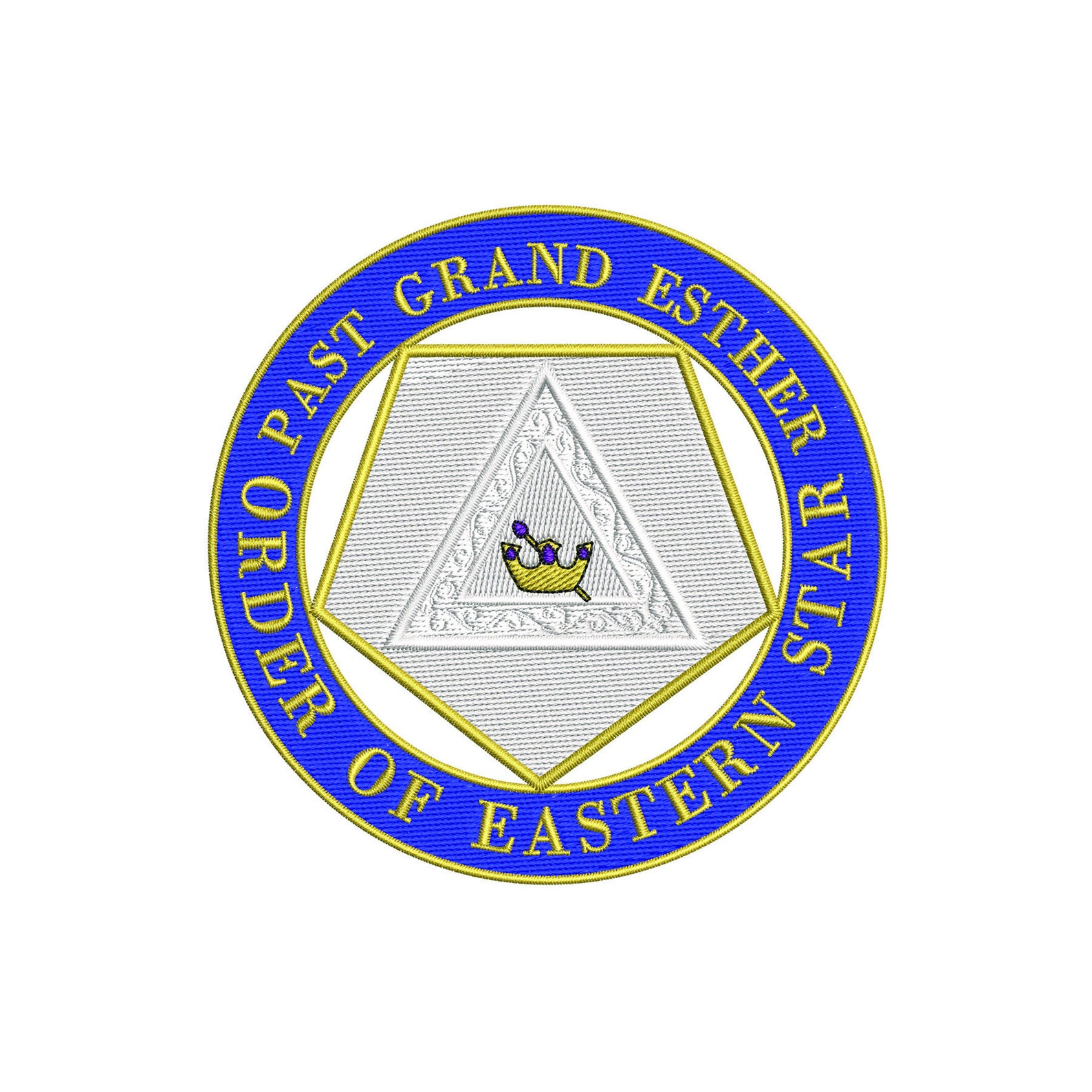 PHA OES Past Grand Esther- Officer Designs -embroidery Design Digital ...