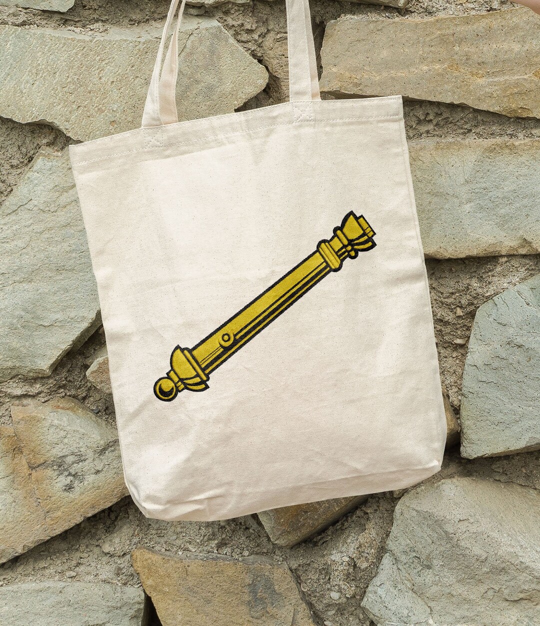 Single Cannon Stick - Digital Machine Embroidery File - 3x4, 4x5, 4x6 ...