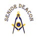 Senior Deacon Badge SVG Silhouette & Cricut Cut Files Jpeg, Svg, Eps ...