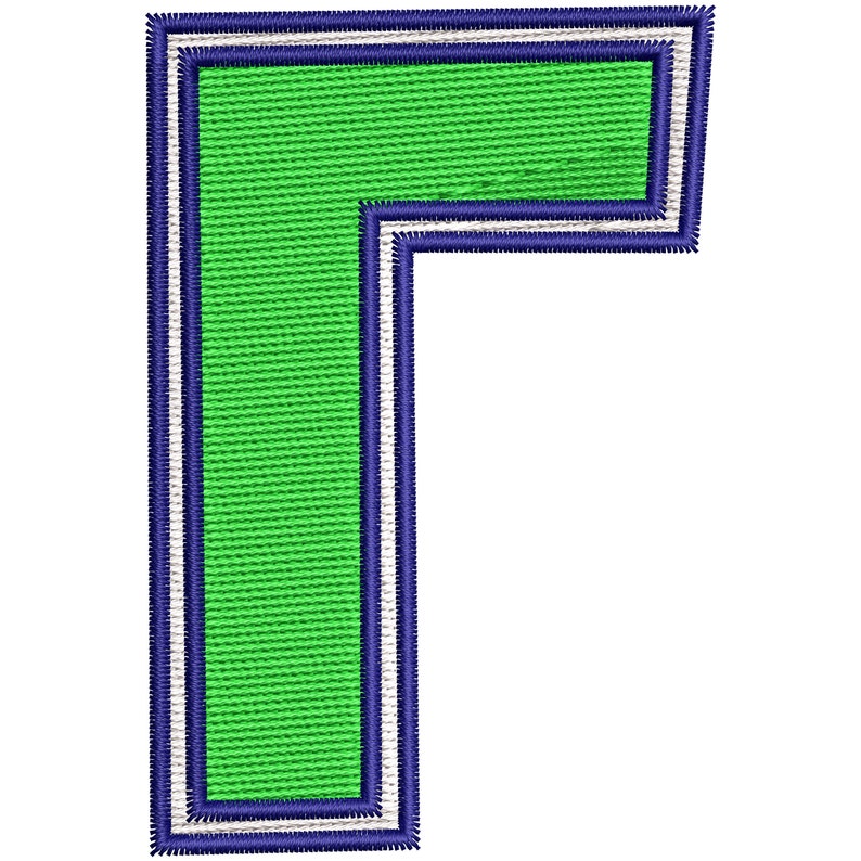 Greek Letters Gamma Digital Machine Embroidery Design - Etsy