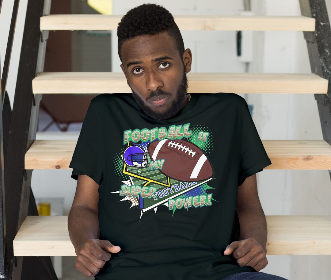 Football is My Super Power Design - Silhouette and Cricut Cut Files ...