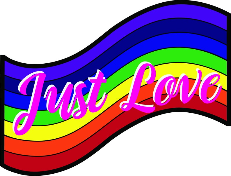 Just Love Silhouette Cut Files Jpeg Svg Eps Png Gsp - Etsy