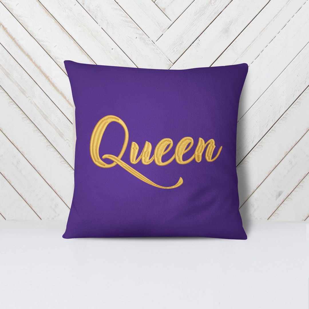 Queen- Digital Machine Embroidery Design - 2x3, 3x4, 3x5, 4x6, 4x7, 5x8 ...