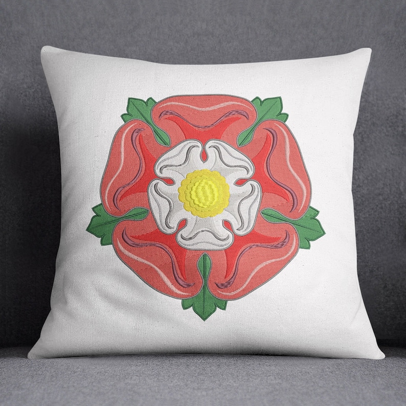 Tudor Rose Digital Machine Embroidery Design 2x2 3x3 4x4 - Etsy