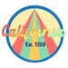 California Circle Design Silhouette and Cricut Cut Files Jpeg, Svg, Eps ...