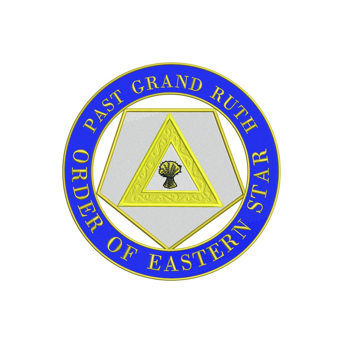 PHA OES Past Grand Ruth Officer Designs embroidery Design | Etsy