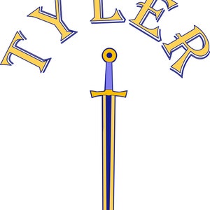 Lodge Tyler Badge SVG - Silhouette & Cricut Cut Files - Jpeg, Svg, Eps ...