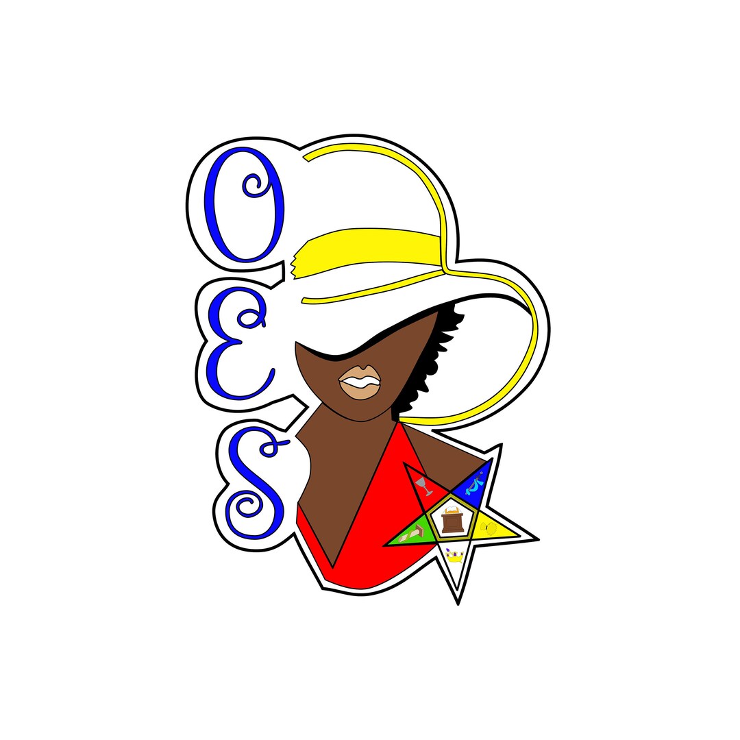 OES Lady (cursive Script)- Silhouette and Cricut Cut Files - Jpeg, Svg ...