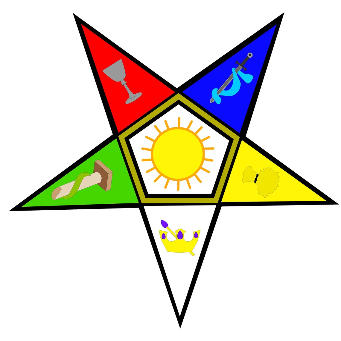 PHA O.E.S. Associate Matron Silhouette & Cricut Cut Files - Etsy