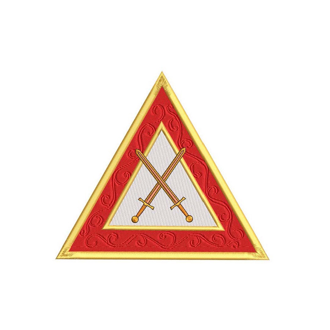 Royal Arch Masons - Sentinel Badge - Elaborate - Embroidery Design ...