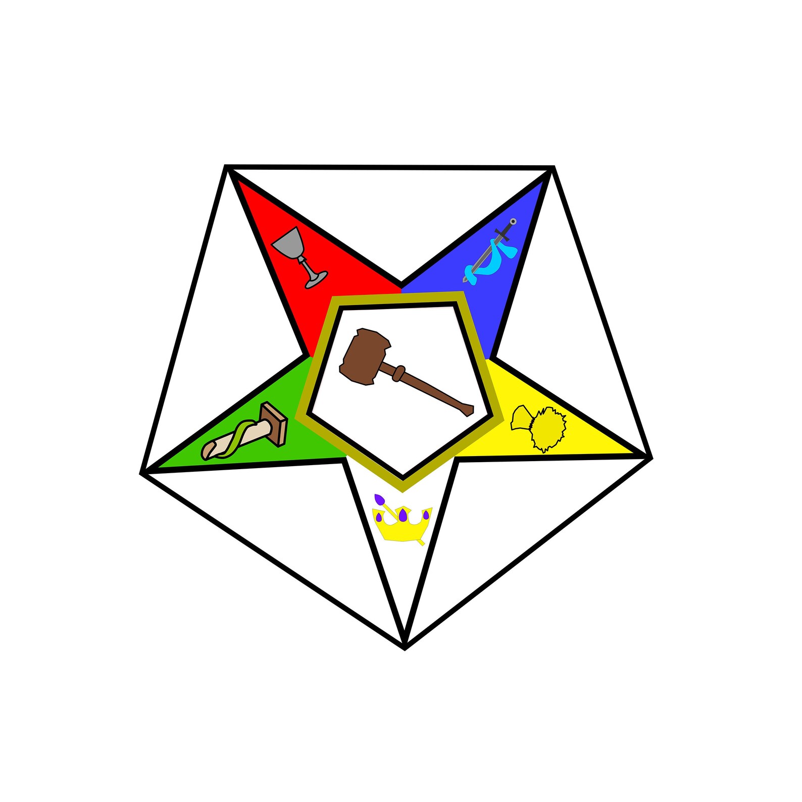 O.E.S. Worthy Grand Matron 2 Different Designs Silhouette - Etsy