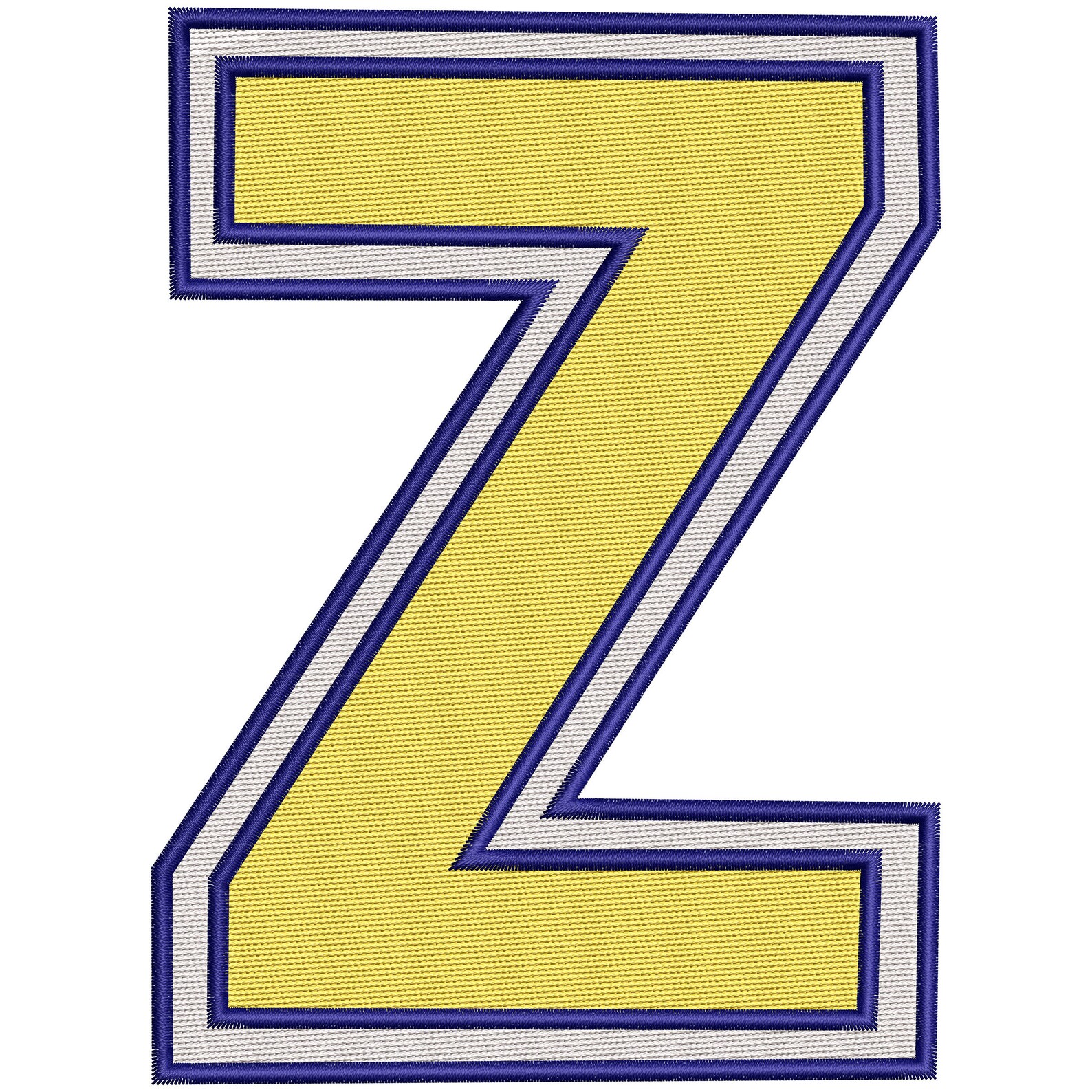 Greek Letters Zeta or Z Digital Machine Embroidery Design - Etsy