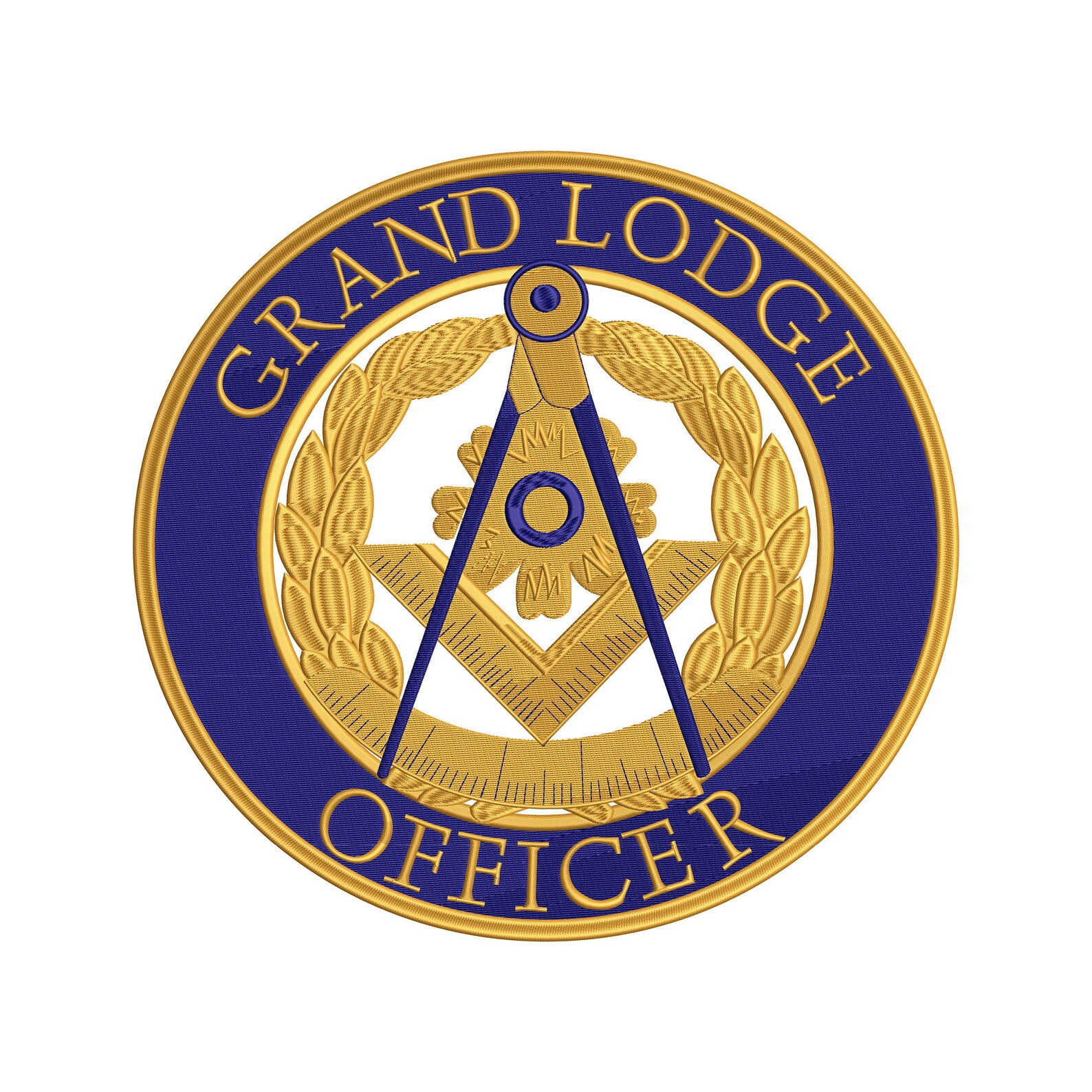 Grand Lodge Officer Seal digital Master Embroidery Design - Etsy