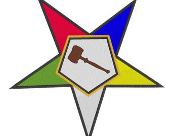 PHA OES Past Worthy Matron Embroidery Design Digital File | Etsy