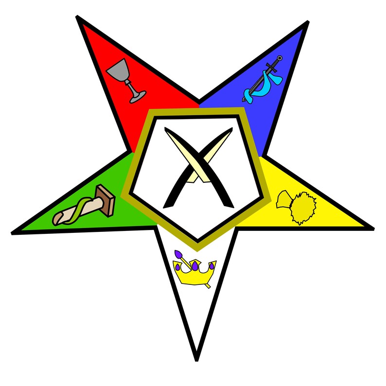 O.E.S. Secretary Silhouette Cut Files Jpeg Svg Eps Png - Etsy