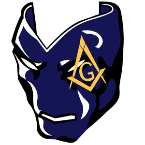 Masonic Mask - Silhouette and Cricut Cut Files - Jpeg, Svg, Eps, Png ...