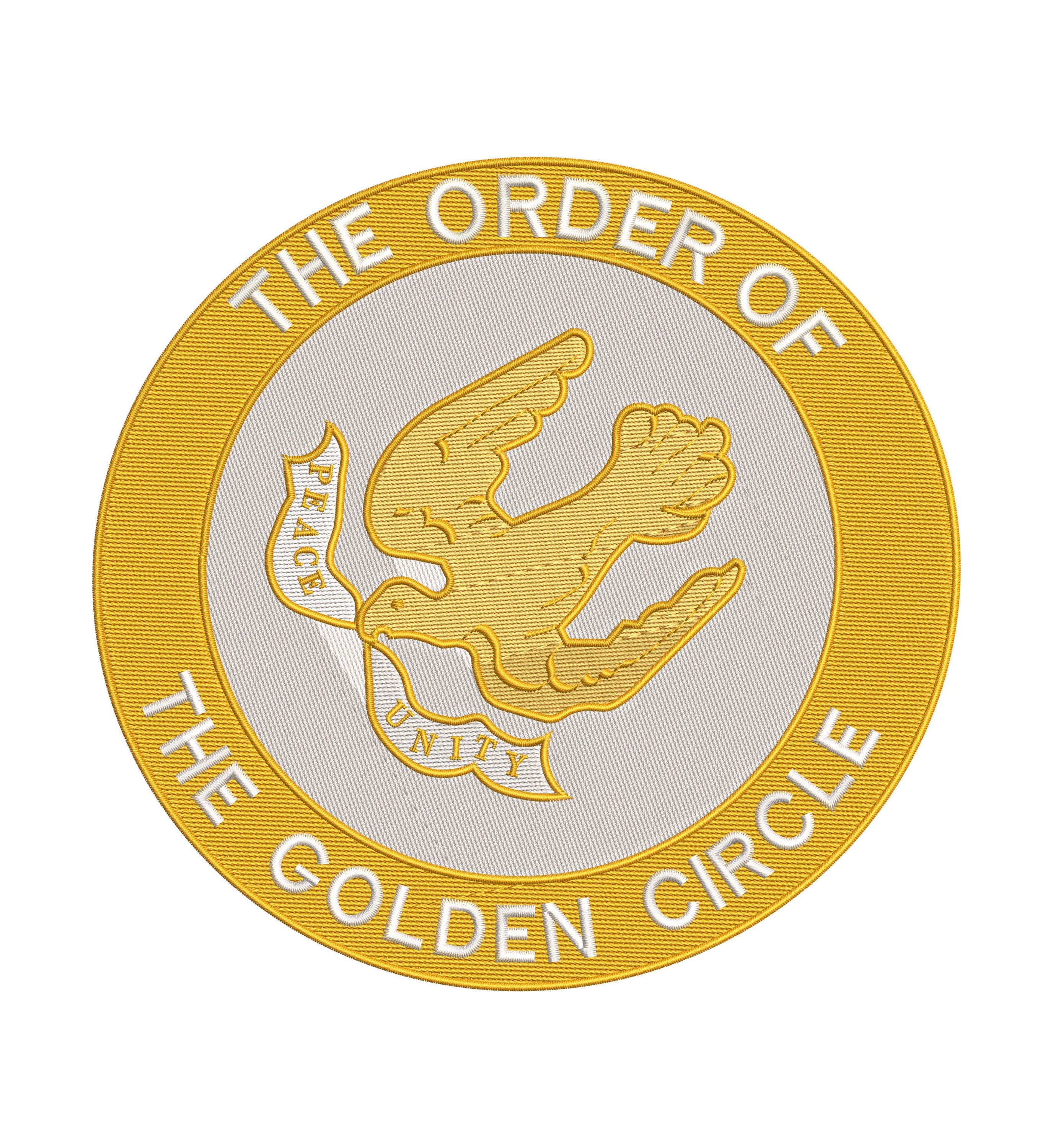 Order of the Golden Circle Coin - Digital Machine Embroidery Design ...