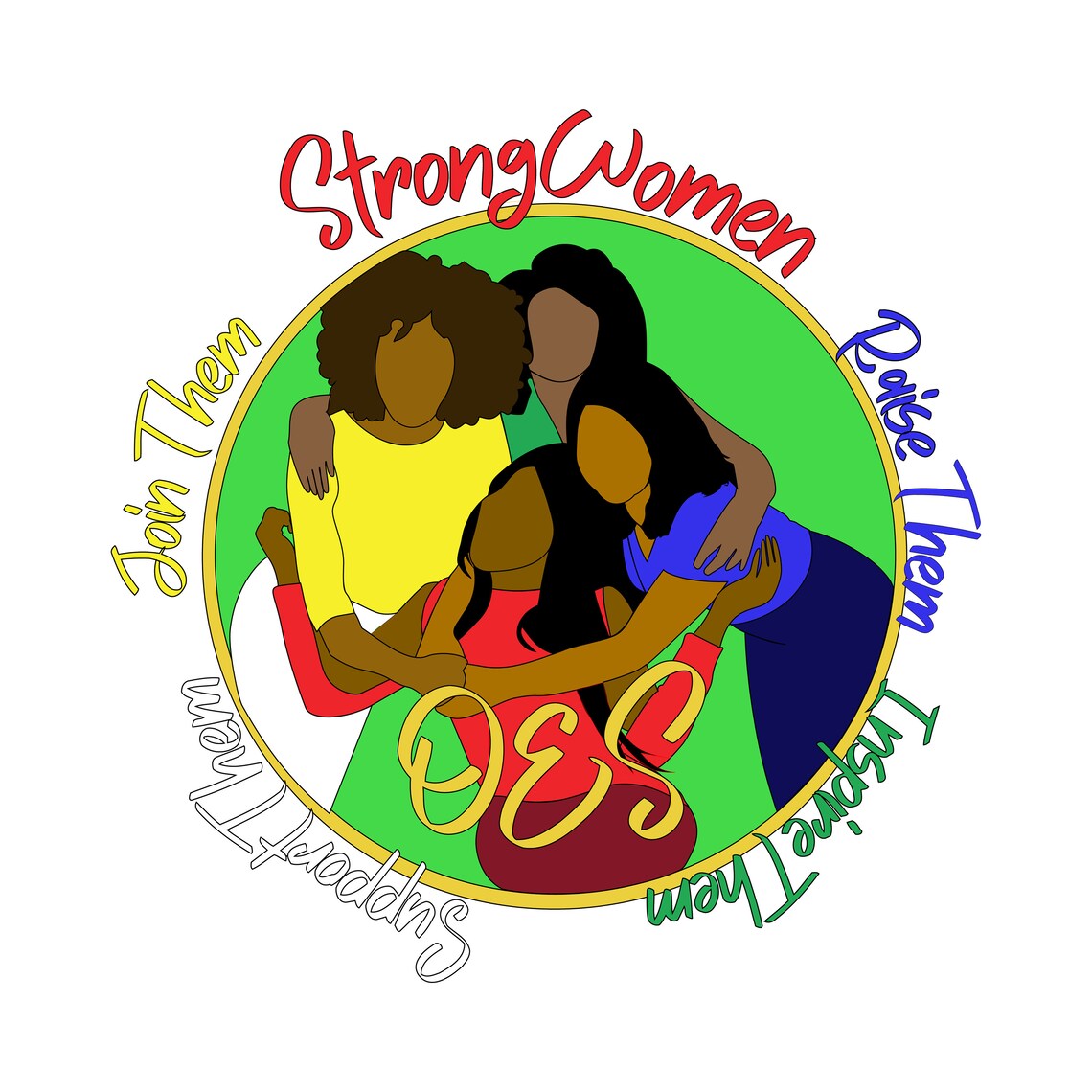 OES Strong Women Silhouette and Cricut Cut Files Jpeg - Etsy UK