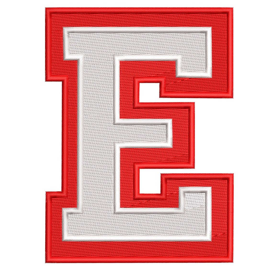 OES e Filled Letter Digital Machine Embroidery | Etsy