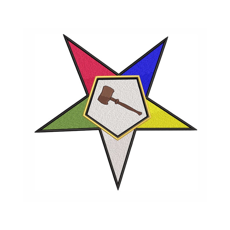 OES Worthy Matron -digital Master Embroidery Design - 4x4, 5x5, 6x6 ...