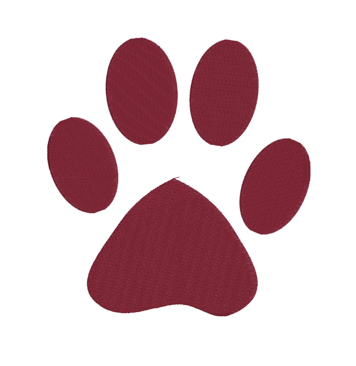 Paw Print Embroidery Design 3x3 4x4 6x6 8x8 | Etsy