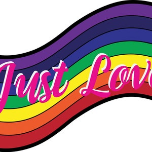 Just Love- Silhouette Cut Files - Jpeg, Svg, Eps, Png, Gsp - High ...