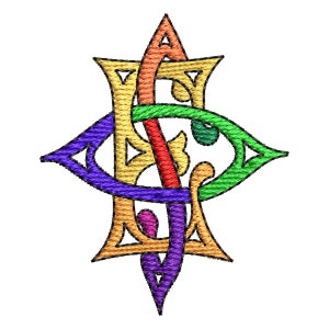 Tiny OES Labyrinth - Digital Machine Embroidery Design - 1.5", 2.0", 2. ...