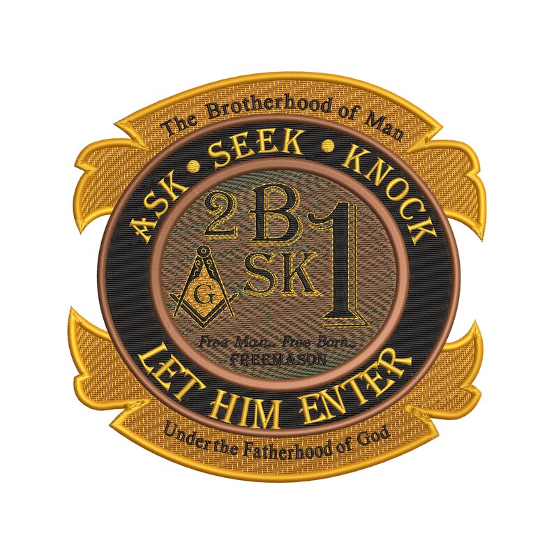 2B1ASK1 digital Master Embroidery Design 4x4 5x5 6x6 - Etsy