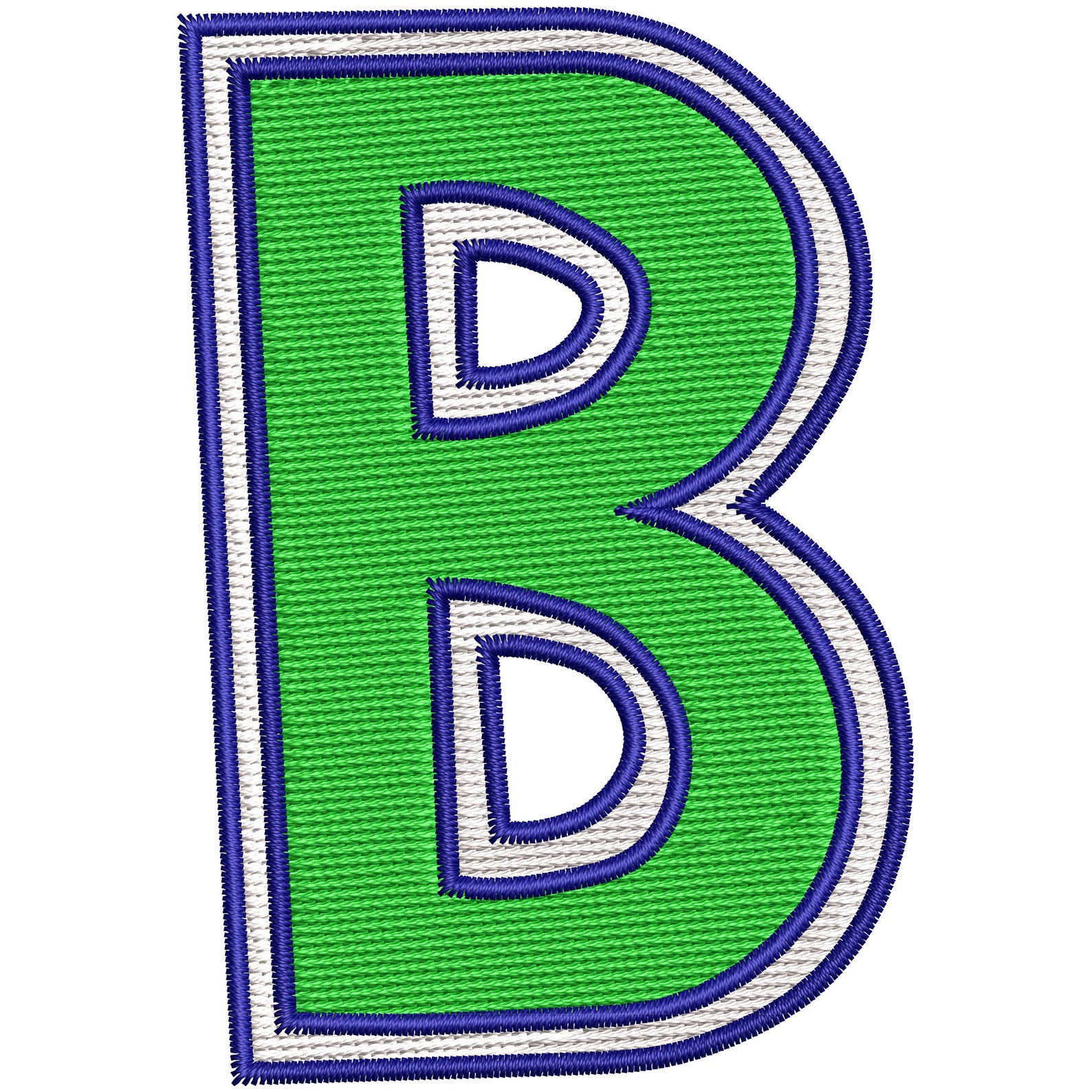 Greek Letters Beta or B Digital Machine Embroidery Design | Etsy
