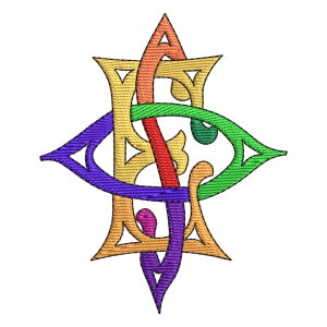 Tiny OES Labyrinth - Digital Machine Embroidery Design - 1.5", 2.0", 2. ...