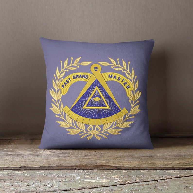 Past Grand Master Badge Digital Machine Embroidery Design - Etsy