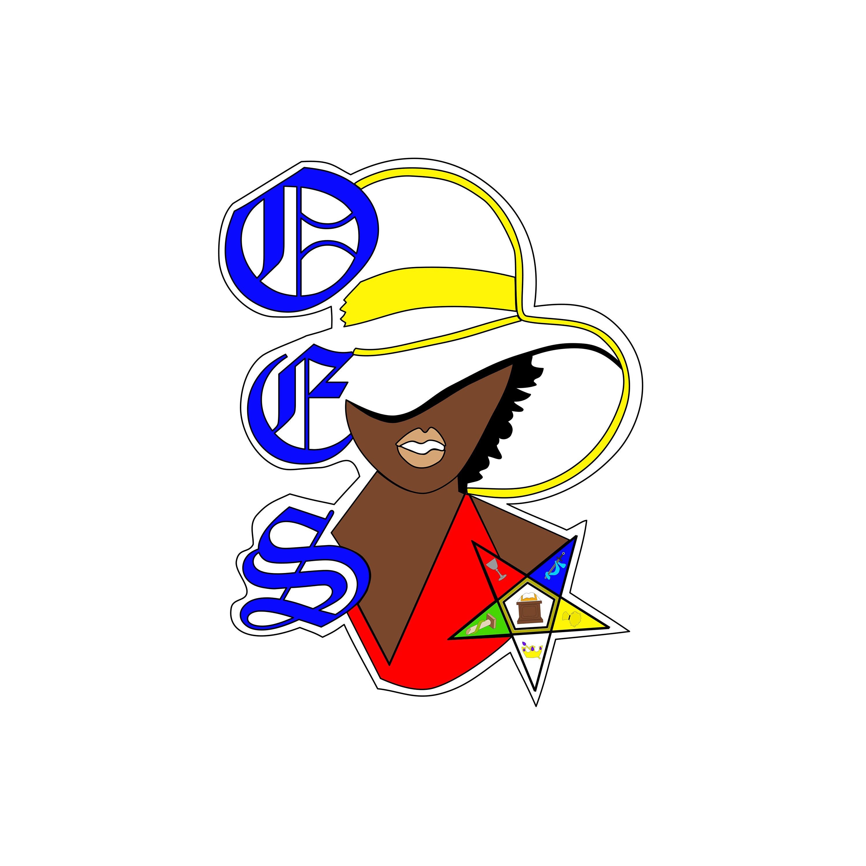 PHA OES Lady in White Hat- Silhouette Cut Files - Jpeg, Svg, Eps, Png ...