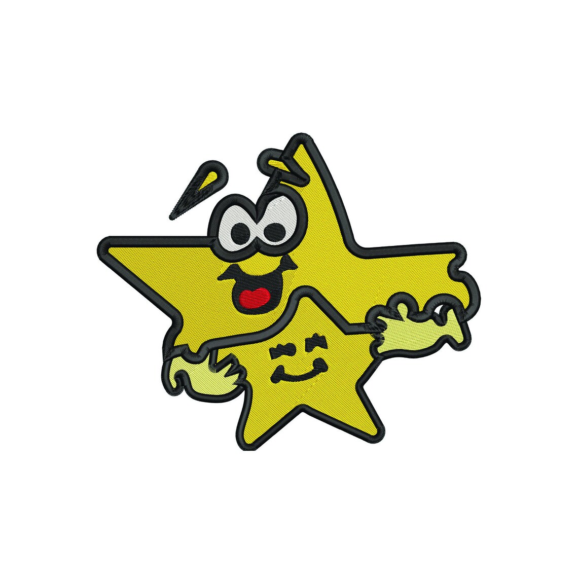 Star Light Star Bright - Baby & Parent Star Hugging- Embroidery Design ...