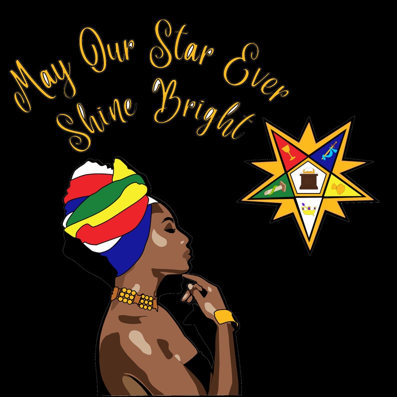 OES Star Bright OES Colors Silhouette Cut Files Jpeg - Etsy