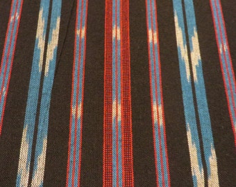 Red Ikat Fabric - Etsy