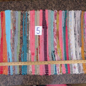 Choose Color: Approx 20x36 Inch Rectangle CHINDI Rug From India ...