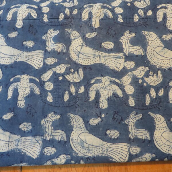 Indigo Print Fabric - Etsy