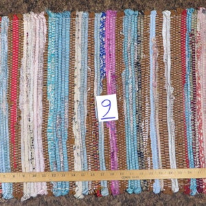 Choose Color: Approx 20x36 Inch Rectangle CHINDI Rug From India ...